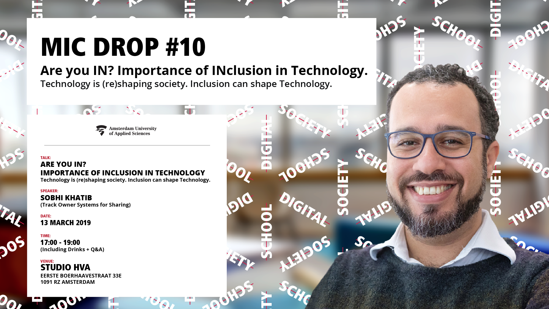 Mic Drop #10 - Sobhi Khatib on Diversity - Digital Society School