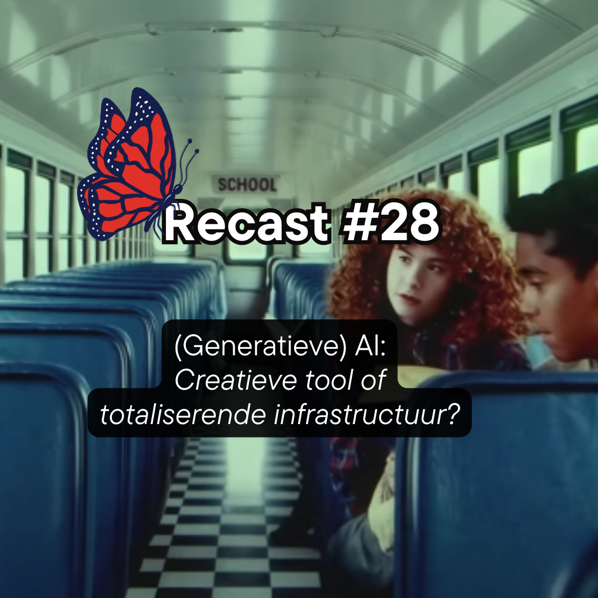 Recast #28 Generatieve ai: creatieve tool of totaliserende infrastructuur? - Digital Society School